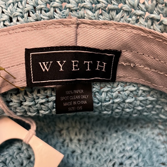 wyeth | Accessories | Wyeth Tali Raffia Straw Crochet Bucket Hat | Poshmark
